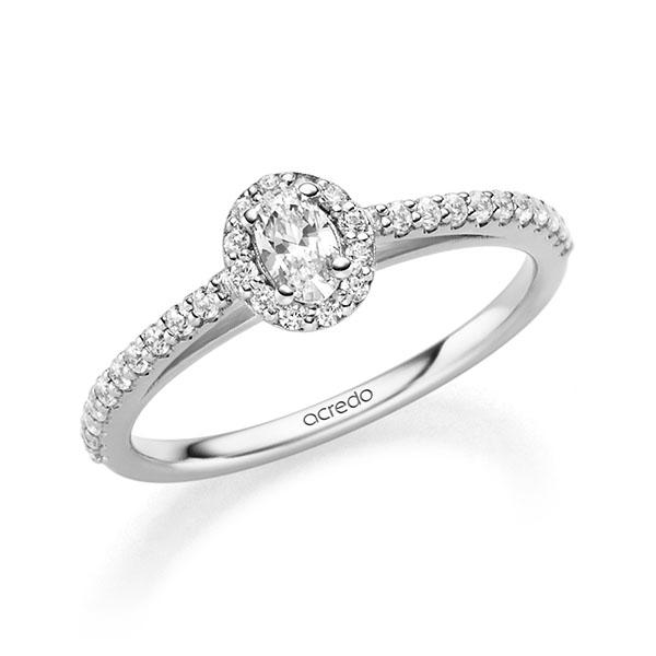 Halo engagement rings at 123GOLD 123GOLD