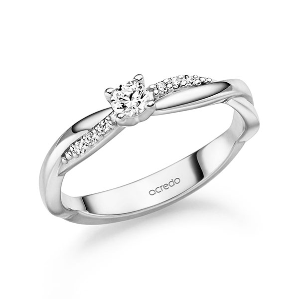 Engagement rings with Lab Grown diamonds sustainable brilliant and inexpensive 123GOLD