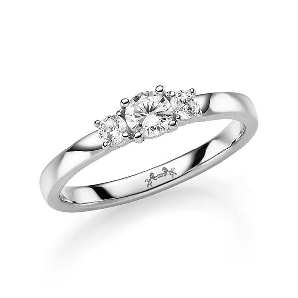 White gold ring with diamonds all around store